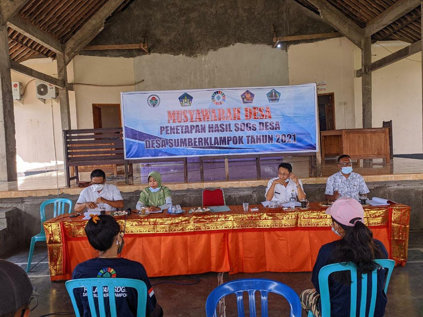 MUSYAWARAH DESA PENETAPAN HASIL SDGs DESA - Website Desa Sumberklampok